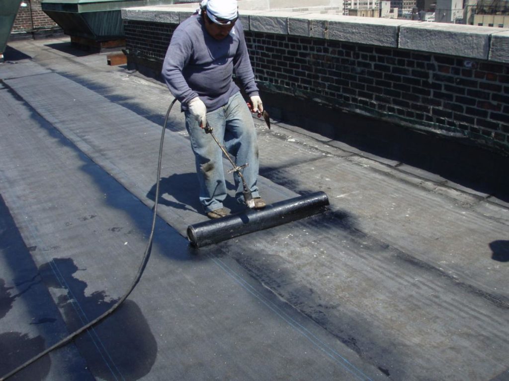 Aluminum waterproofing membrane for protection and insulation